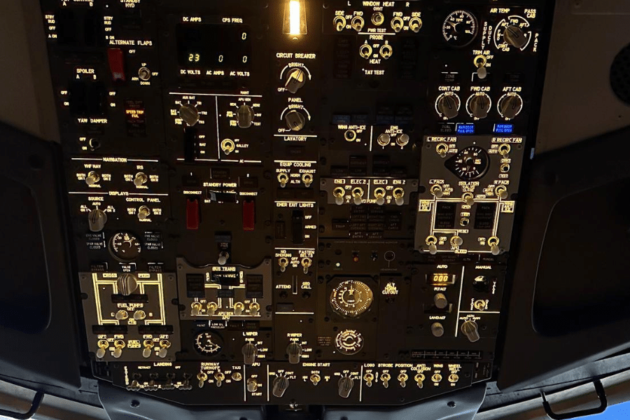 Organisation du cockpit d'un avion de ligne | Flight Sensations